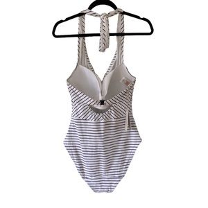 Bravissimo | Swim | Bravissimo Mykonos Navy Stripe Swimsuit 32ff Nwt ...